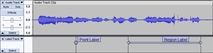 Label audio - Learning Audacity